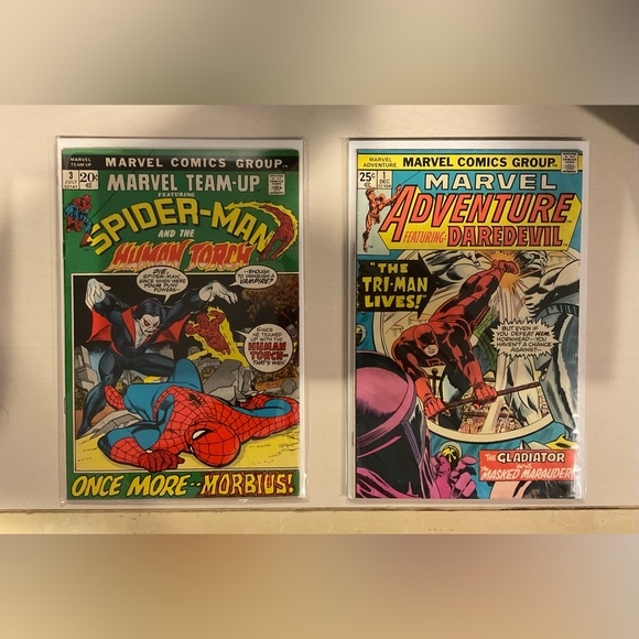 Marvel | Other | Marvel Team Up Spiderman And The Human Torch 3 Marvel